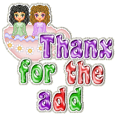 Download Glitter Thanks For Add Misc Statement Gif - Gif Abyss