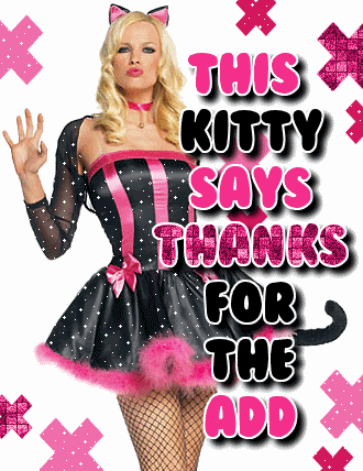 Download Glitter Thanks For Add Misc Statement Gif - Gif Abyss