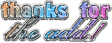 Download Glitter Thanks For Add Misc Statement Gif