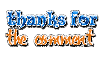 Download Glitter Thanks For Comment Misc Statement Gif - Gif Abyss