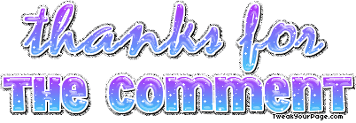 Download Glitter Thanks For Comment Misc Statement Gif - Gif Abyss