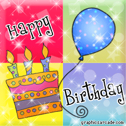 Download Glitter Holiday Birthday Gif