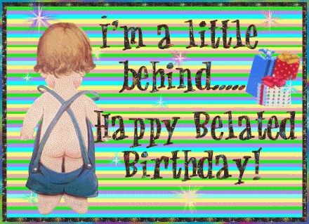Download Glitter Holiday Birthday Gif