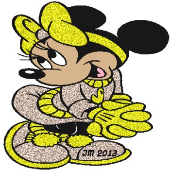 Download Glitter Minnie Mouse Movie Disney Gif