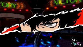 Download Video Game Persona 5 Anime Character Action Gif - Gif Abyss
