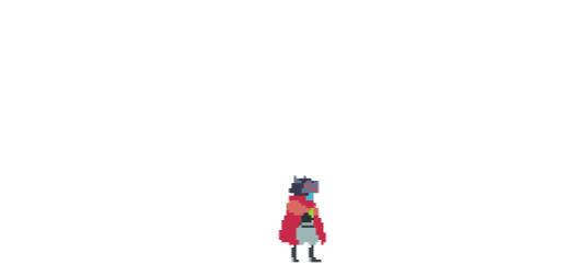 Download Video Game Hyper Light Drifter Pixel Art Character Animation Gif