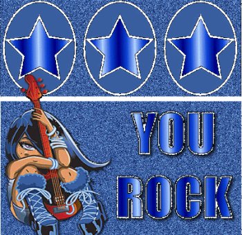 Download Glitter You Rock Misc Statement Gif