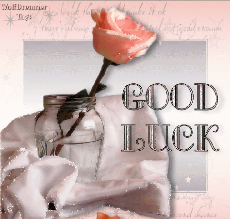 Download Glitter Good Luck Misc Statement Gif - Gif Abyss