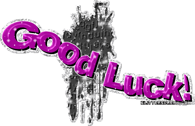 Download Glitter Good Luck Misc Statement Gif - Gif Abyss