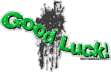 Download Glitter Good Luck Misc Statement Gif - Gif Abyss