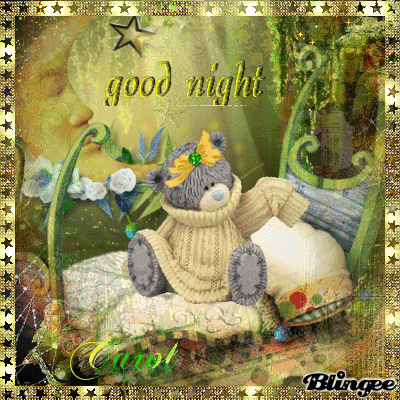 Blingee Glitter Graphics Good Night