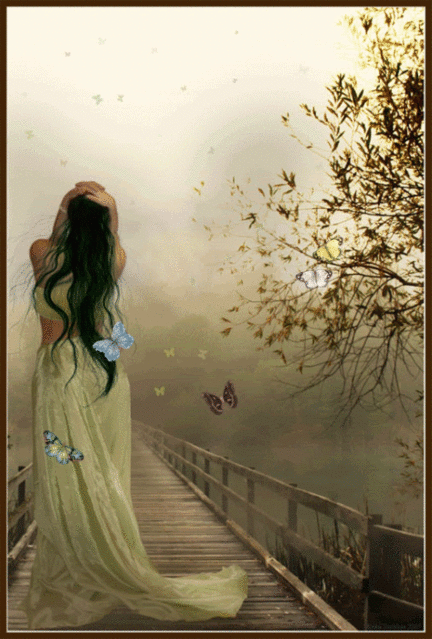 Download Glitter Fantasy Woman Artistic Gif