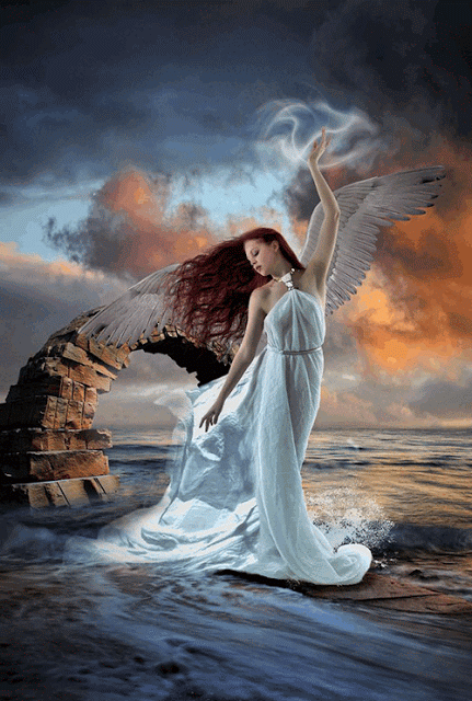 Download Glitter Fantasy Angel Gif - Gif Abyss