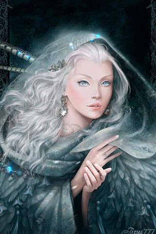 Download Glitter Fantasy Woman Gif - Gif Abyss