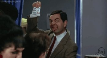 Download Rowan Atkinson TV Show Mr.bean Gif