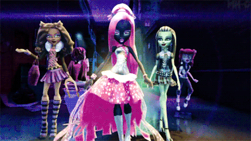 Download Emo Gothic Fantasy Mattel Doll TV Show Monster High Gif