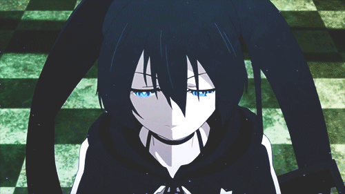 Download Anime Black Rock Shooter Gif