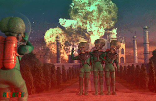 Download Alien Movie Mars Attacks! Gif - Gif Abyss