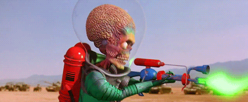 Download Alien Movie Mars Attacks Gif