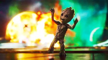 Download Movie Guardians Of The Galaxy Vol. 2 Groot Dancing Fantasy Gif
