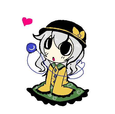 Download Koishi Komeiji Anime Touhou Gif - Gif Abyss