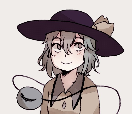 Download Koishi Komeiji Anime Touhou Gif