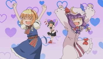 Download Anime Touhou Gif