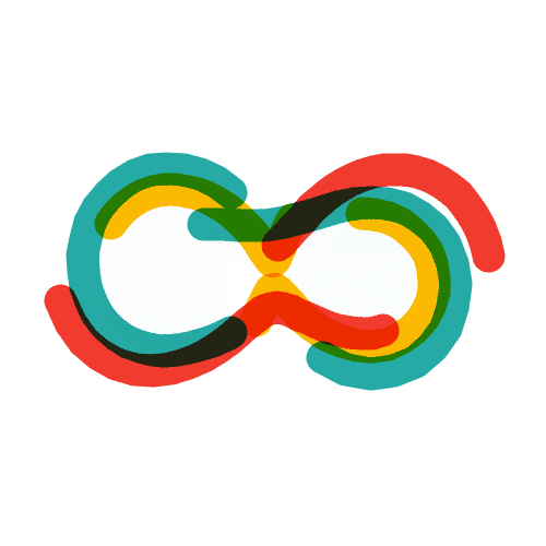 Chromatic Infinity Loop — Animated Abstract Design