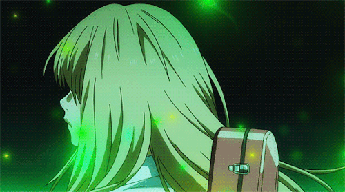 Green Anime Gif