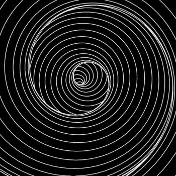 Hypnotic Spiral - Animated Abstract Shapes
