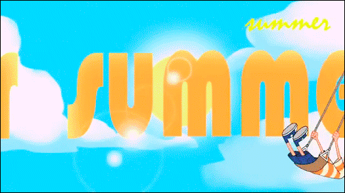 Download Artistic Summer Gif
