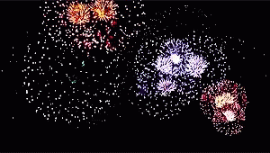 Download Artistic Fireworks Gif