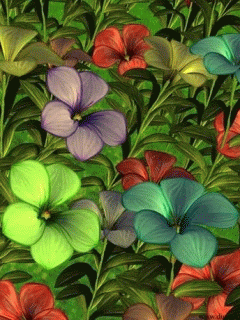 Artistic Flower Gif - Gif Abyss