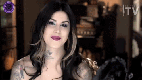 Download Tattoo Woman Kat Von D Gif