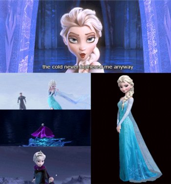 Frozen Moments: Elsa’s Iconic Cold Confidence in Motion