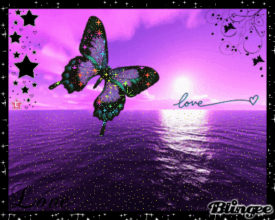 Download Glitter Artistic Butterfly Gif