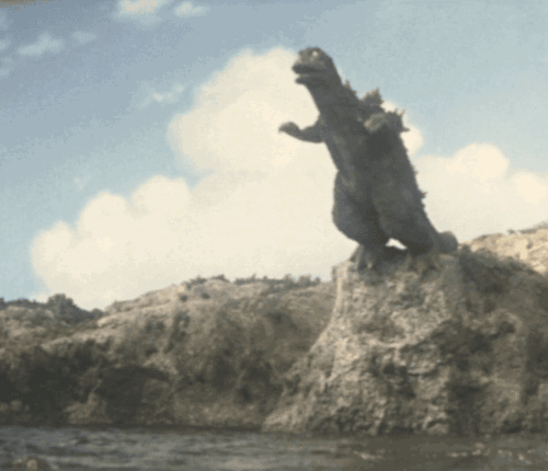 Download Monster Dinosaur Sci Fi Godzilla Gif - Gif Abyss