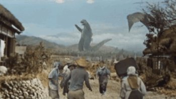 Download Monster Dinosaur Sci Fi Godzilla Gif