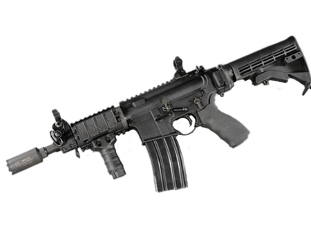 Download Military Rifle Weapon Man Made Assault Rifle Gif