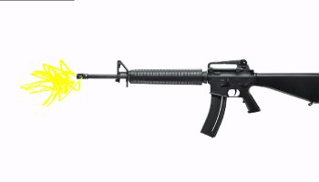 Download Military Rifle Weapon Man Made Assault Rifle Gif