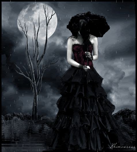 Download Gothic Fantasy Dark Woman Dark Fantasy Gif