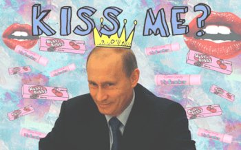 Download Kiss Statement Quote Funny Humor President Russia Celebrity ...