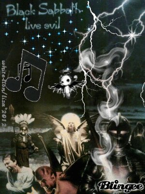 Download Lightning Heavy Metal Music Black Sabbath Gif
