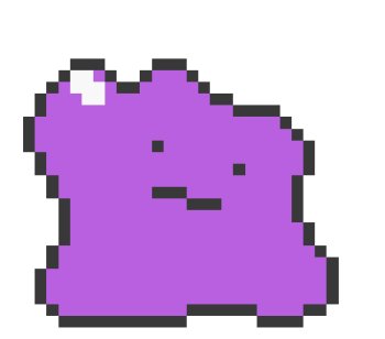 Download Ditto (Pokémon) Video Game Pokemon Pixel Art Purple Gif