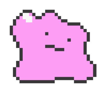 Download Ditto (Pokémon) Video Game Pokemon Pixel Art Cute Gif - Gif Abyss