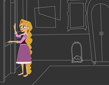 Download Disney Movie Tangled Gif - Gif Abyss