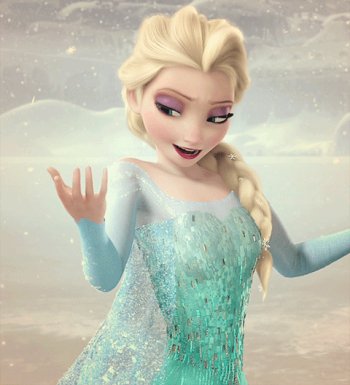 Download Elsa (Frozen) Frozen (Movie) Fantasy Disney Movie Gif