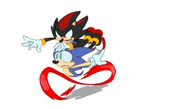 Shadow the Hedgehog Racing Sonic – Iconic Video Game Duel in Motion