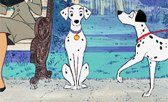 Download Dog Fantasy Disney Movie 101 Dalmatians Gif