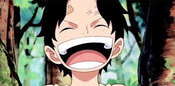 Portgas D. Ace Laughing - One Piece GIF - Gif Abyss